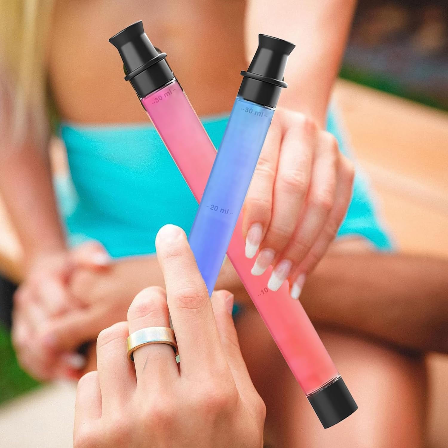 Amazon.com | Vokuap Shot Straw - Shot Holder & Straw For the Beach ...