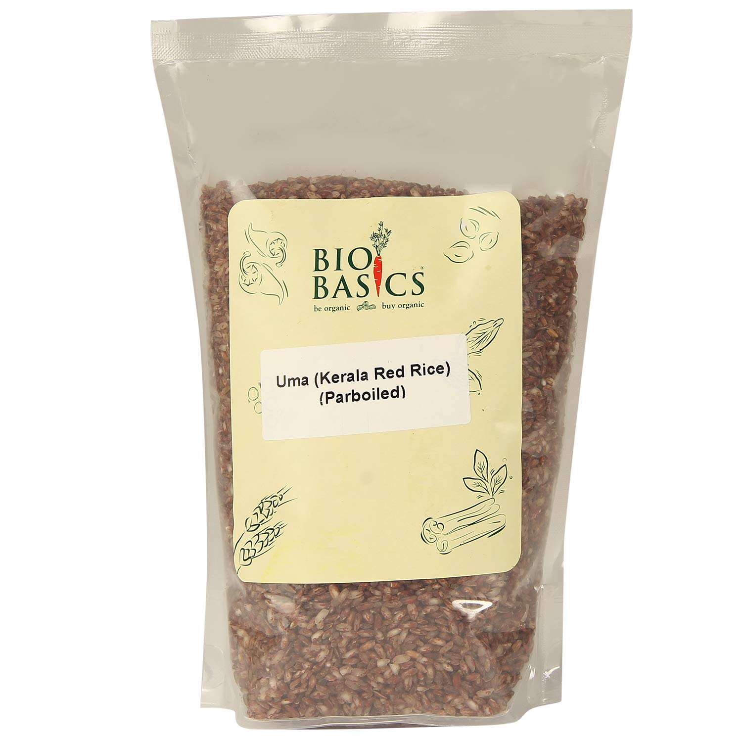 Uma Parboiled Red Rice, 1kg | Ethically sourced red rice from Bio ...