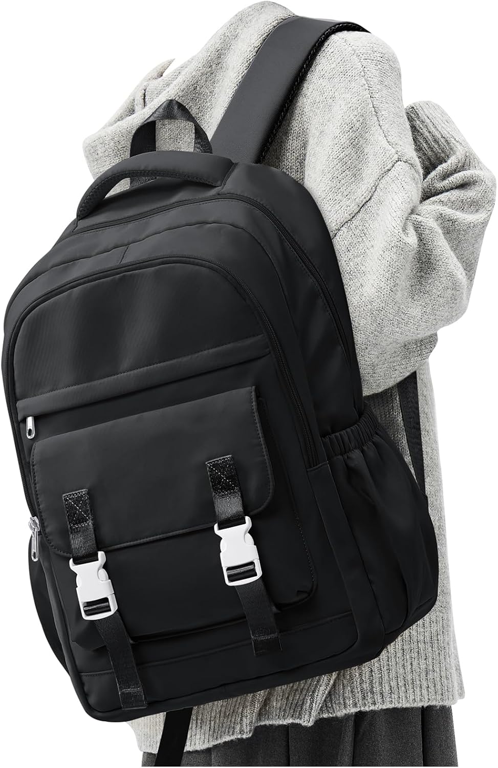 Amazon.com | School Backpack For Women Men College Backpack With Lots ...