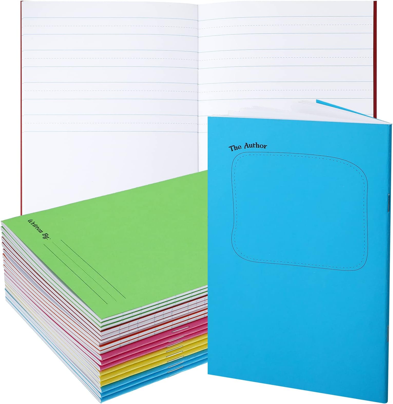 Amazon.com : Paper Junkie 24 Pack Unlined Journals Notebooks, Blank ...