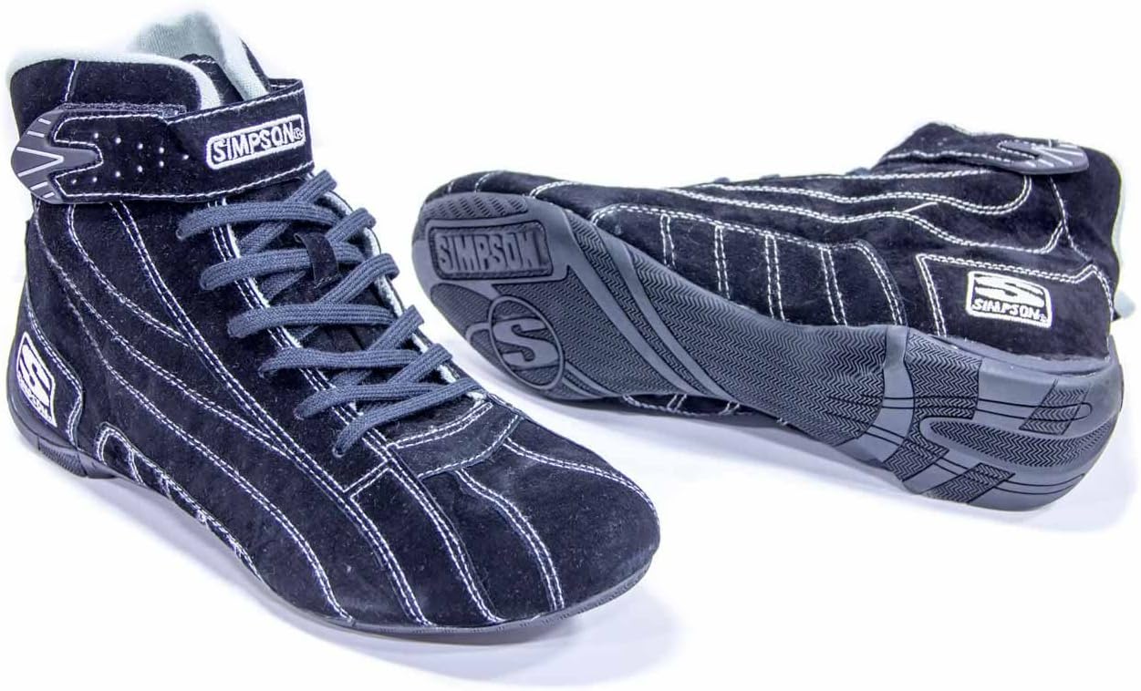 Simpson Safety Size 9-1/2 Black Circuit Pro Driving Shoes P/N CP950BK ...