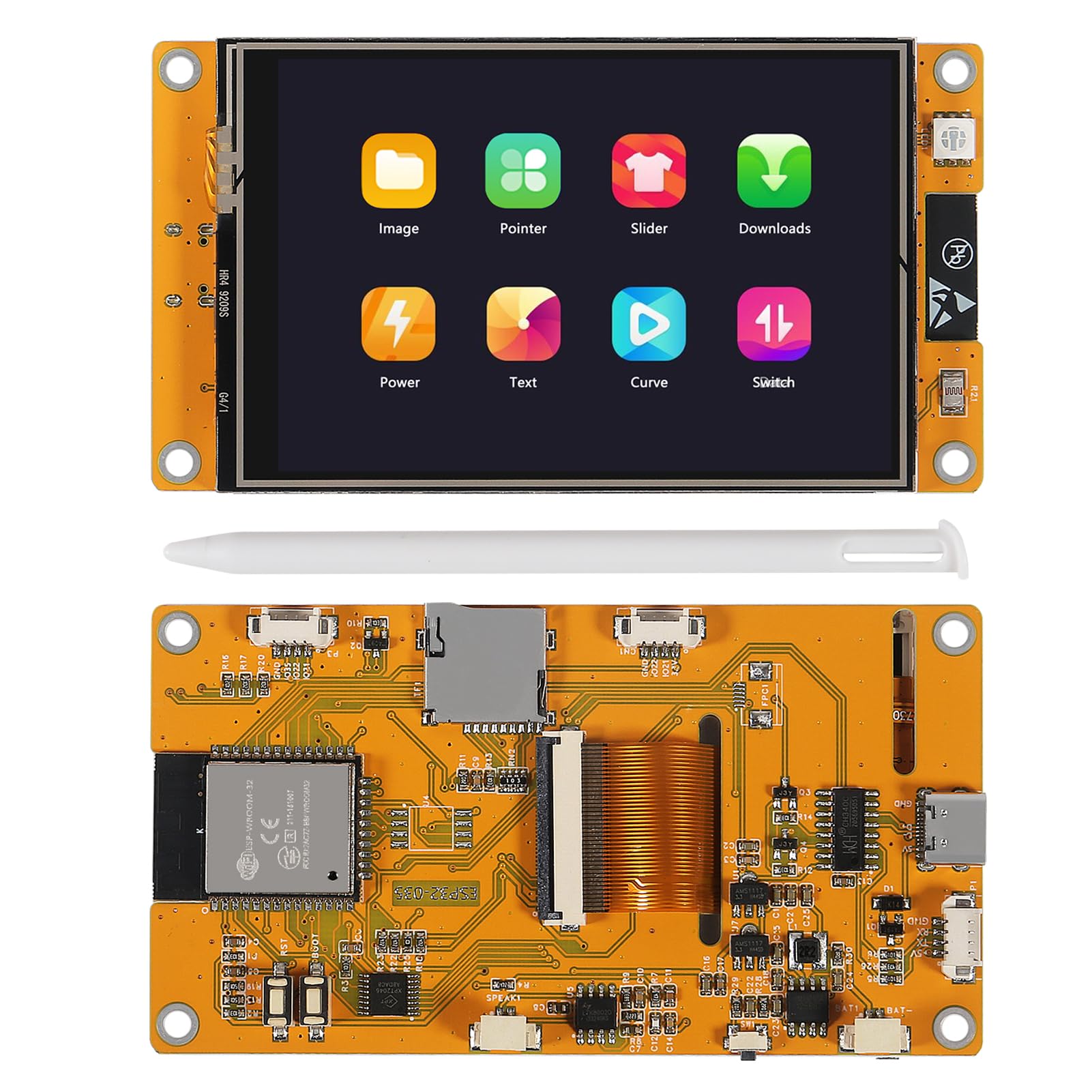 Snapklik.com : ESP32 Development Board 3.5" LCD Display Screen 320X480 Resolution ESP32-WROOM-32 ...