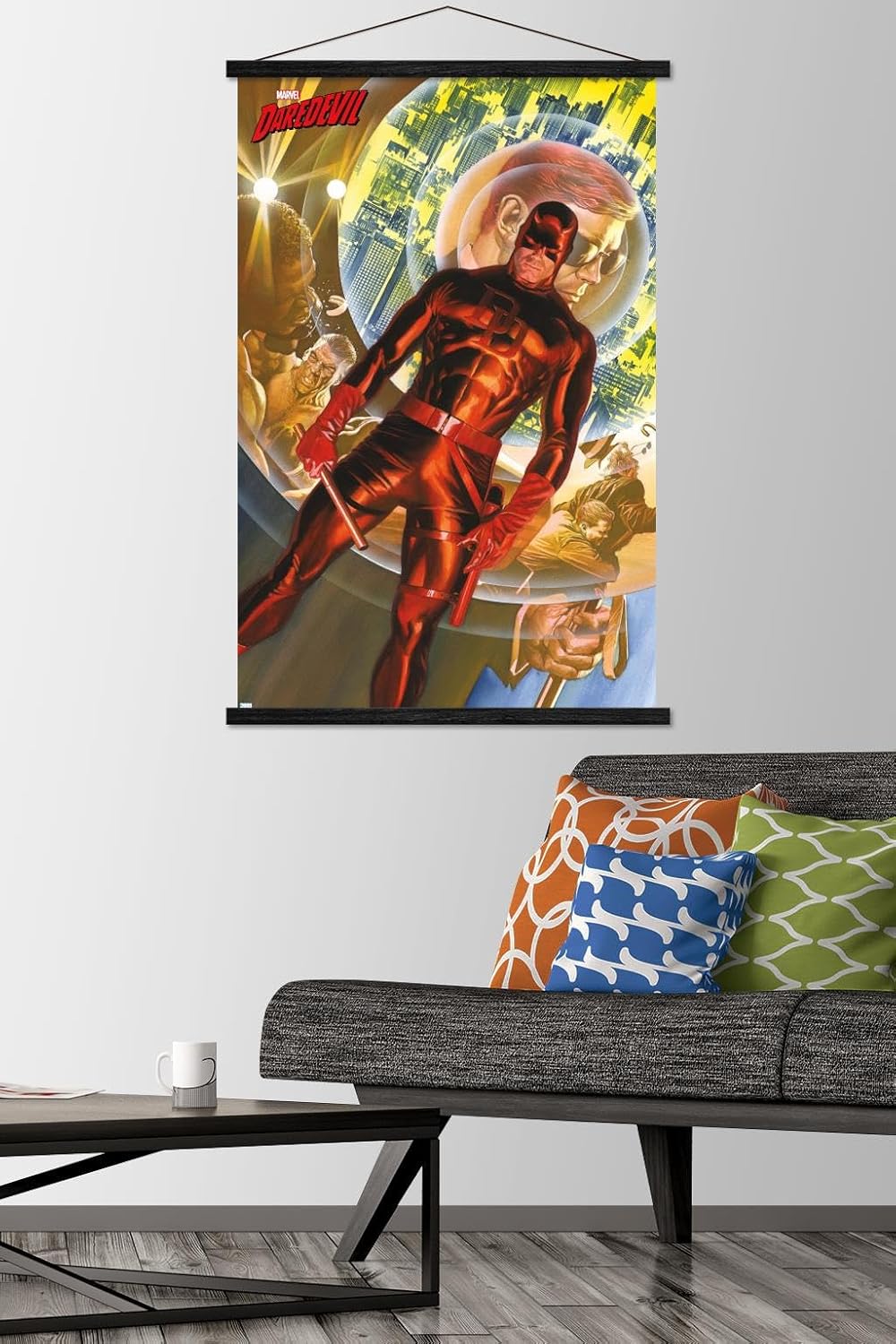 Trends International Marvel Comics Daredevil – Backstory Wall Poster ...