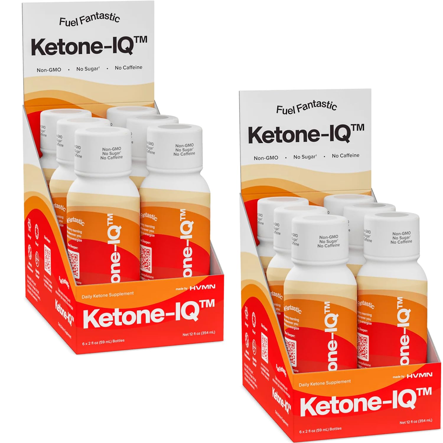 Amazon.com: H.V.M.N Ketone IQ Classic Shot (59ml) | Exogenous Ketone ...