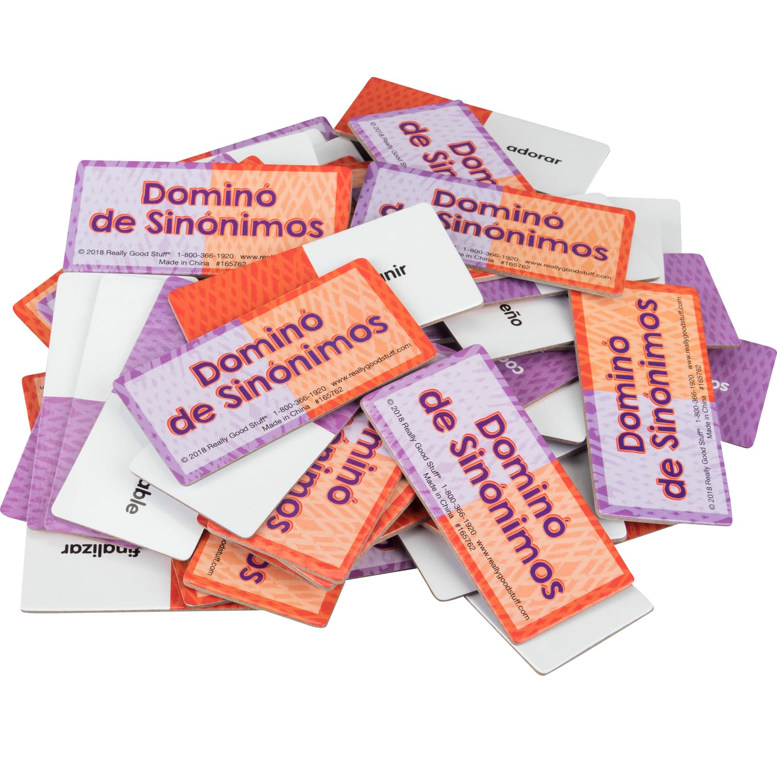 Amazon.com: Dominó de Sinónimos (Spanish Synonym Dominoes) - 54 ...