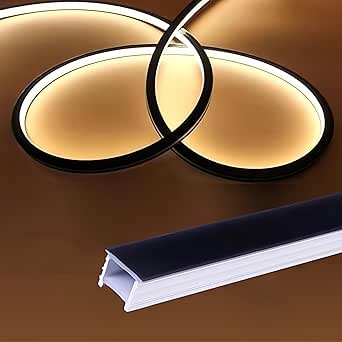 Amazon.com: KSDLMPA 16.5Ft/5M Spotless Silicone LED Channel System with ...