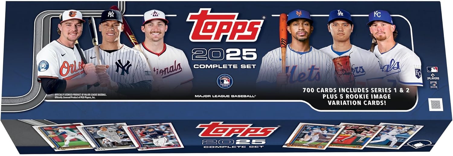 Amazon.com: 2025 Topps Complete Sets Baseball - Factory Sealed - Retail ...