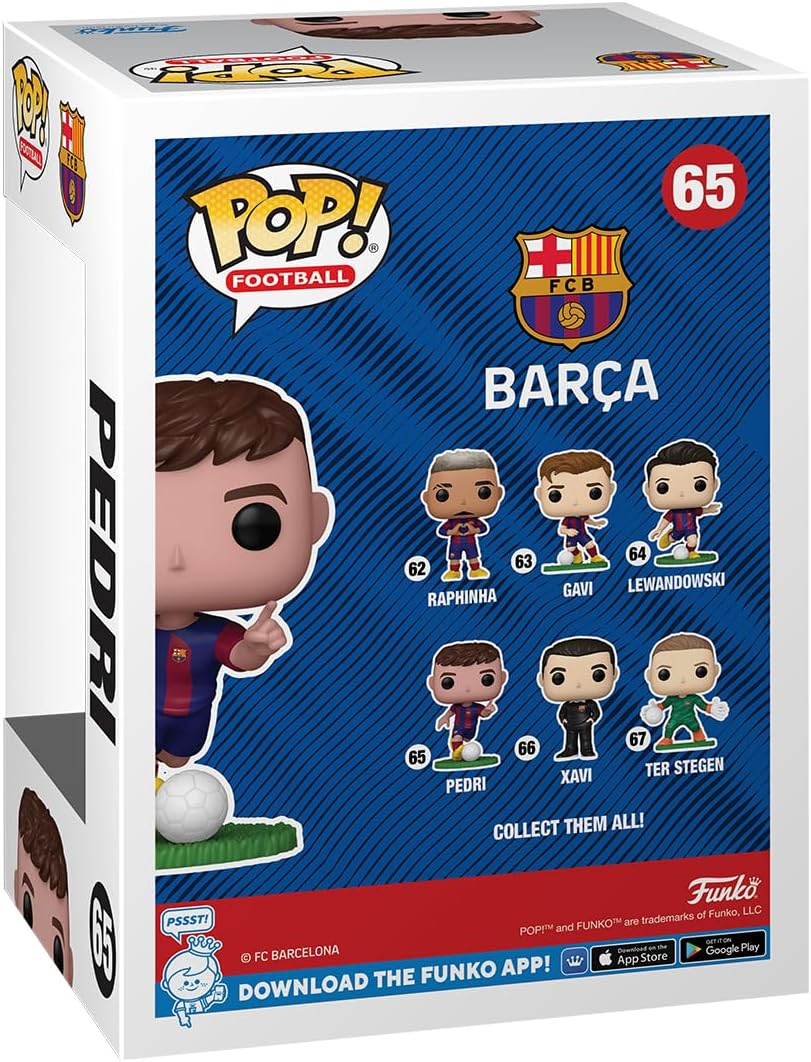 Funko Pop! Fútbol Barcelona – Pedri – Yaxa Colombia