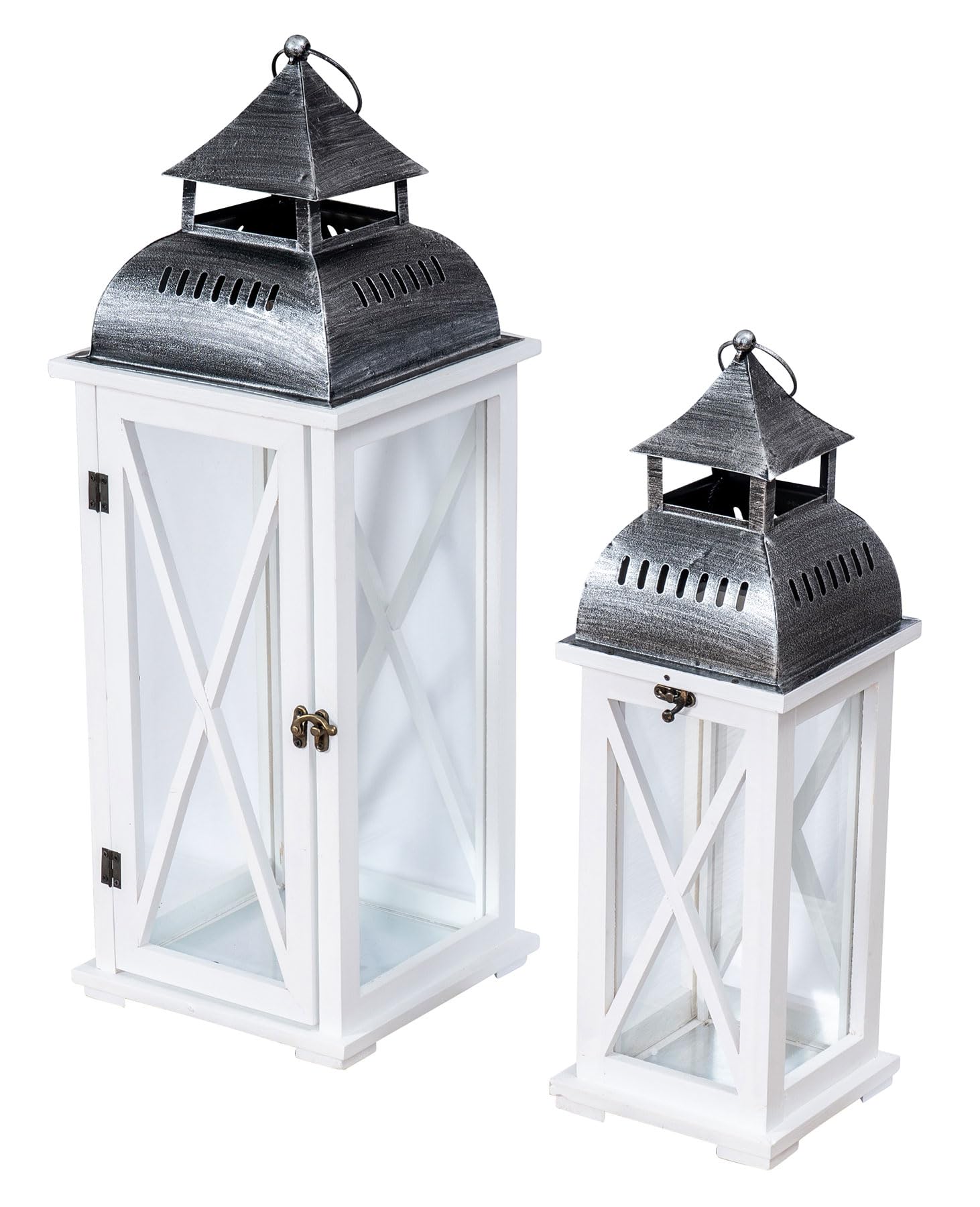 Outdoor White Wooden Lanterns Wood Lantern Tutorial | Ana White