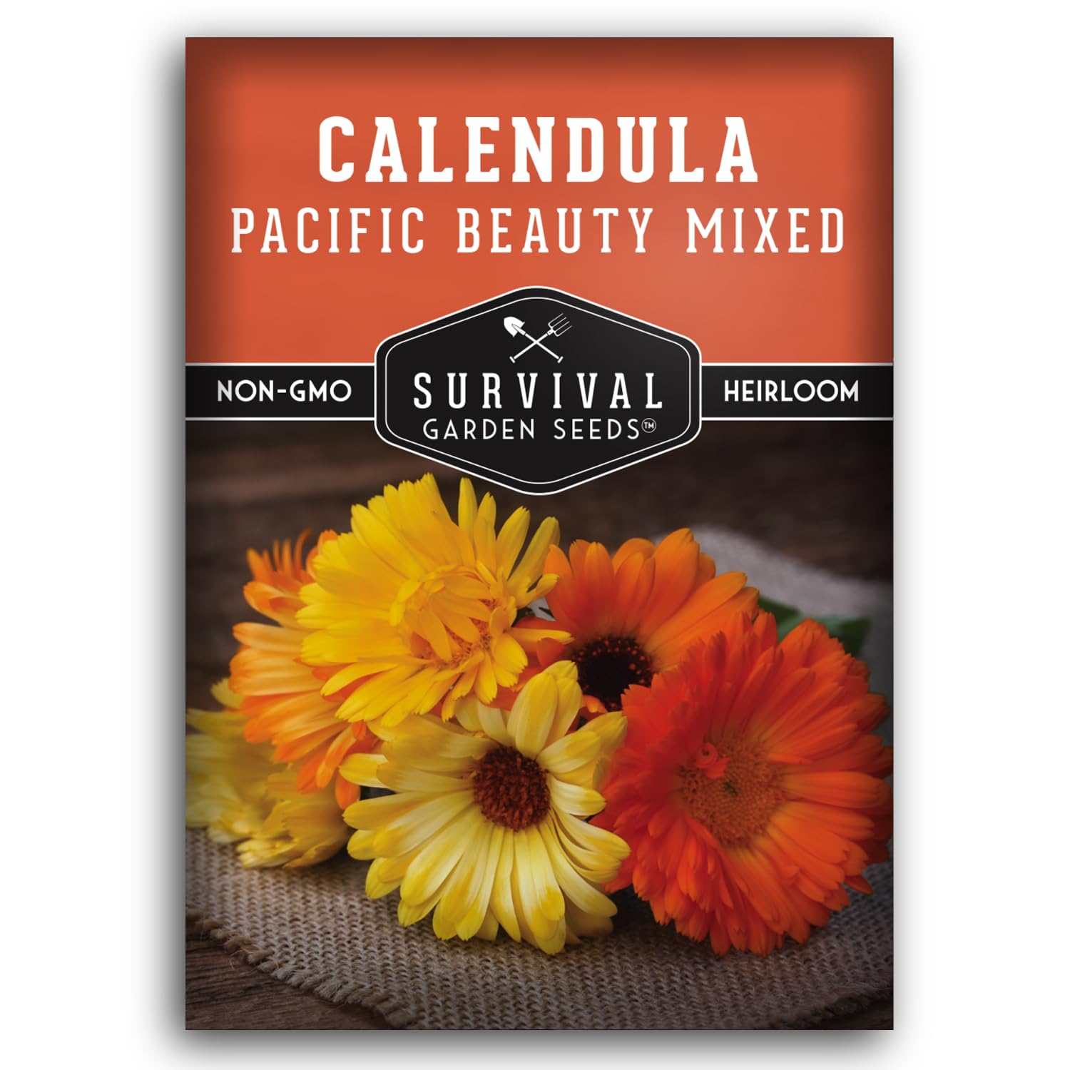 Amazon.com : Calendula Pacific Beauty (Mixed) Seed for Planting - 1 ...