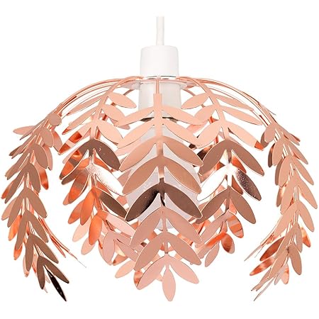 Traditional Fern Leaf Designed Easy Fit Ceiling Pendant Light Shade in ...