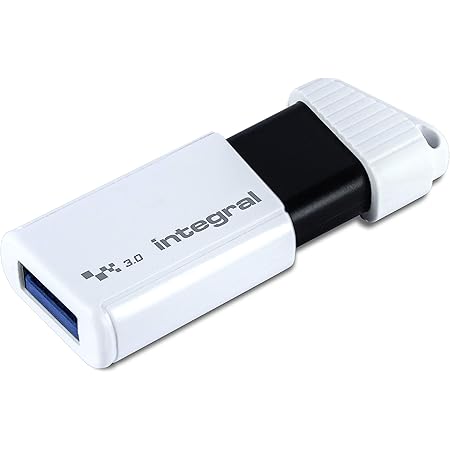 Integral 256GB USB Memory 3.0 Flash Drive Turbo White up to 400MB/s ...