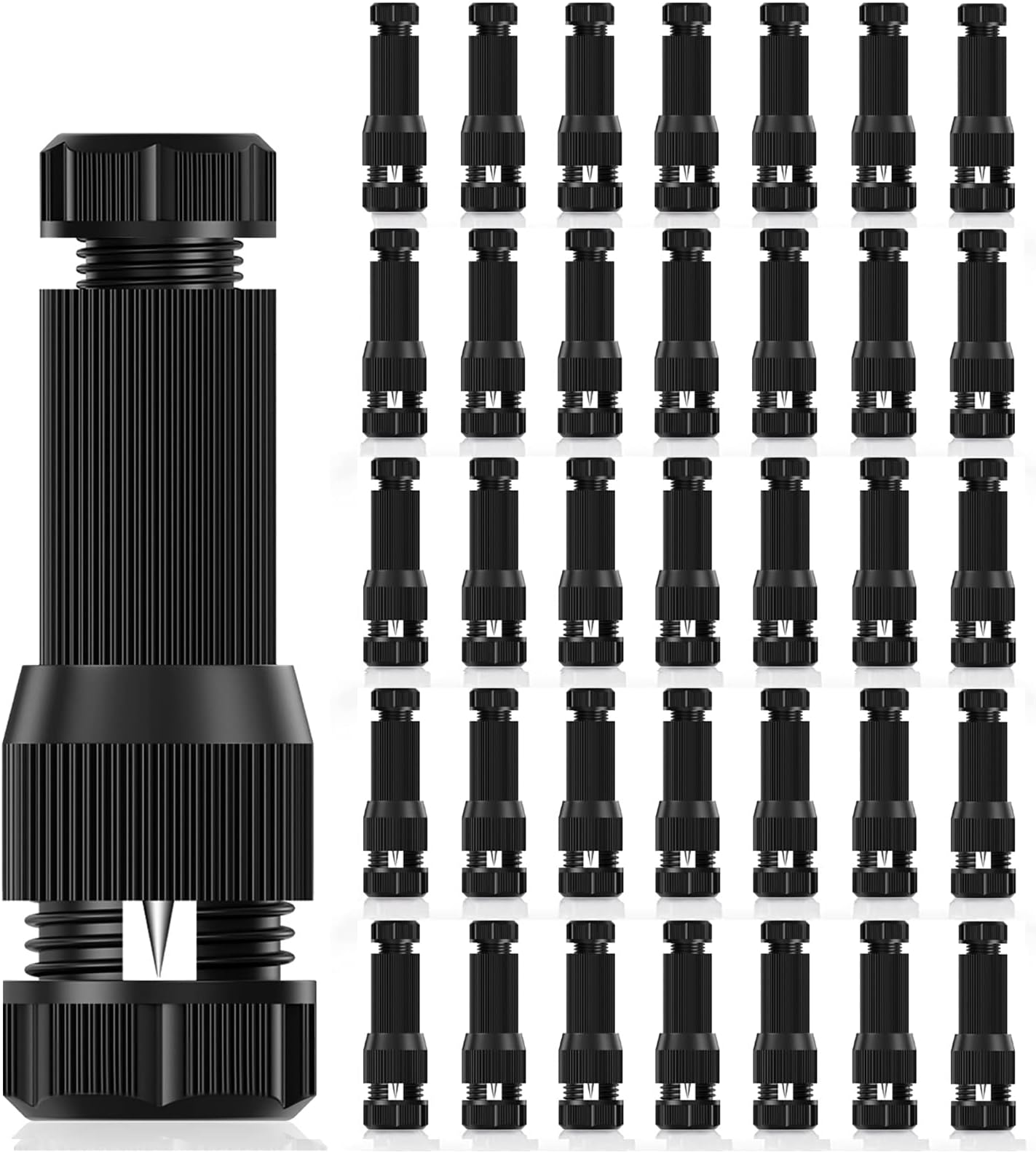 iCreating 36Pack Low Voltage Wire Connector, Landscape Lighting ...