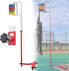 HOTAPEPU Portable Vertical Jumping Tester Floor Standing High Jump ...