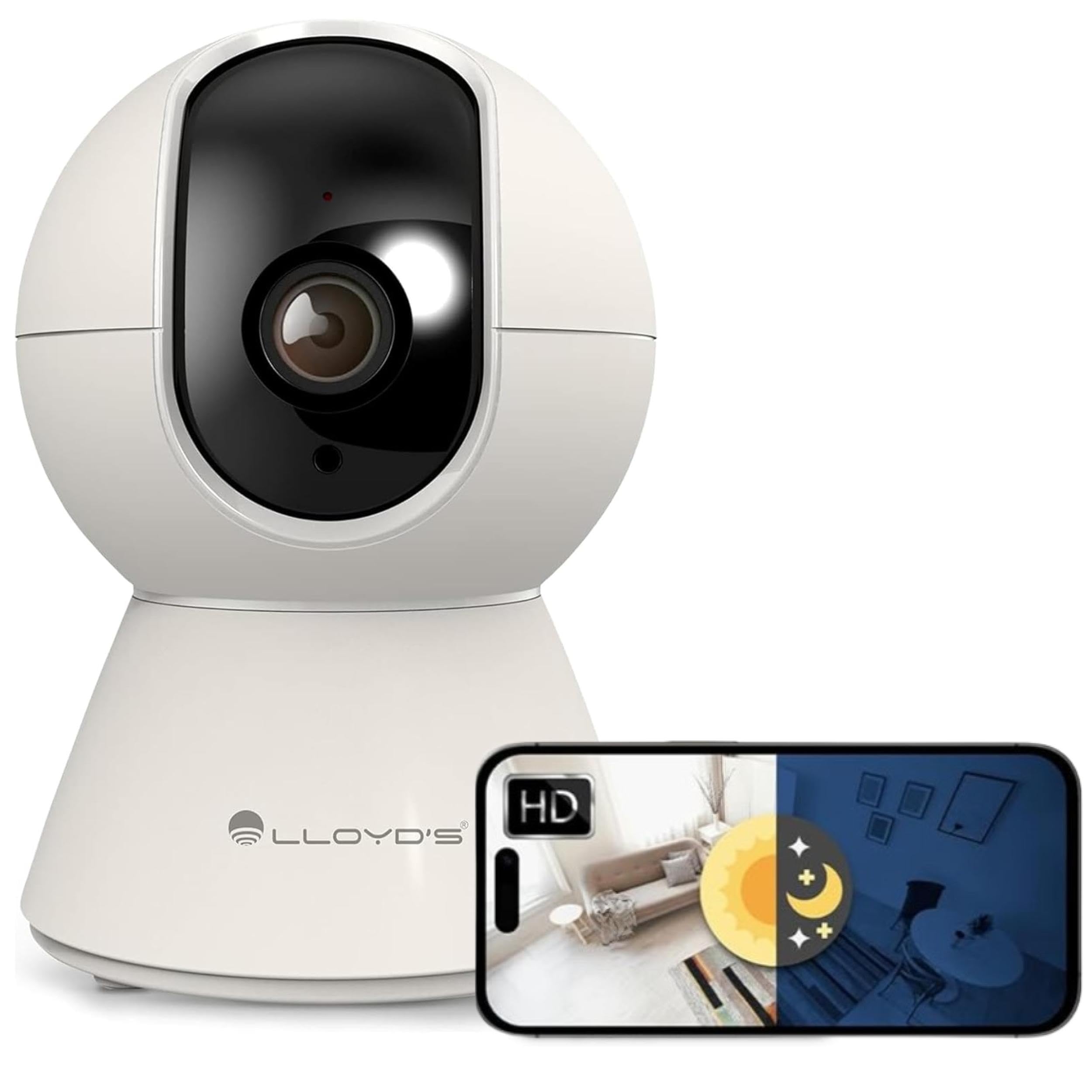 Lloyd's Cámara IP Inteligente con Movimiento, Modelo: LC-1316 : Amazon ...