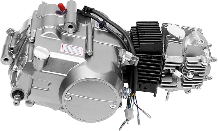 Amazon.com: 140CC Engine Motor, 4-Stroke Single Cylinder Pit Dirt Bike ...
