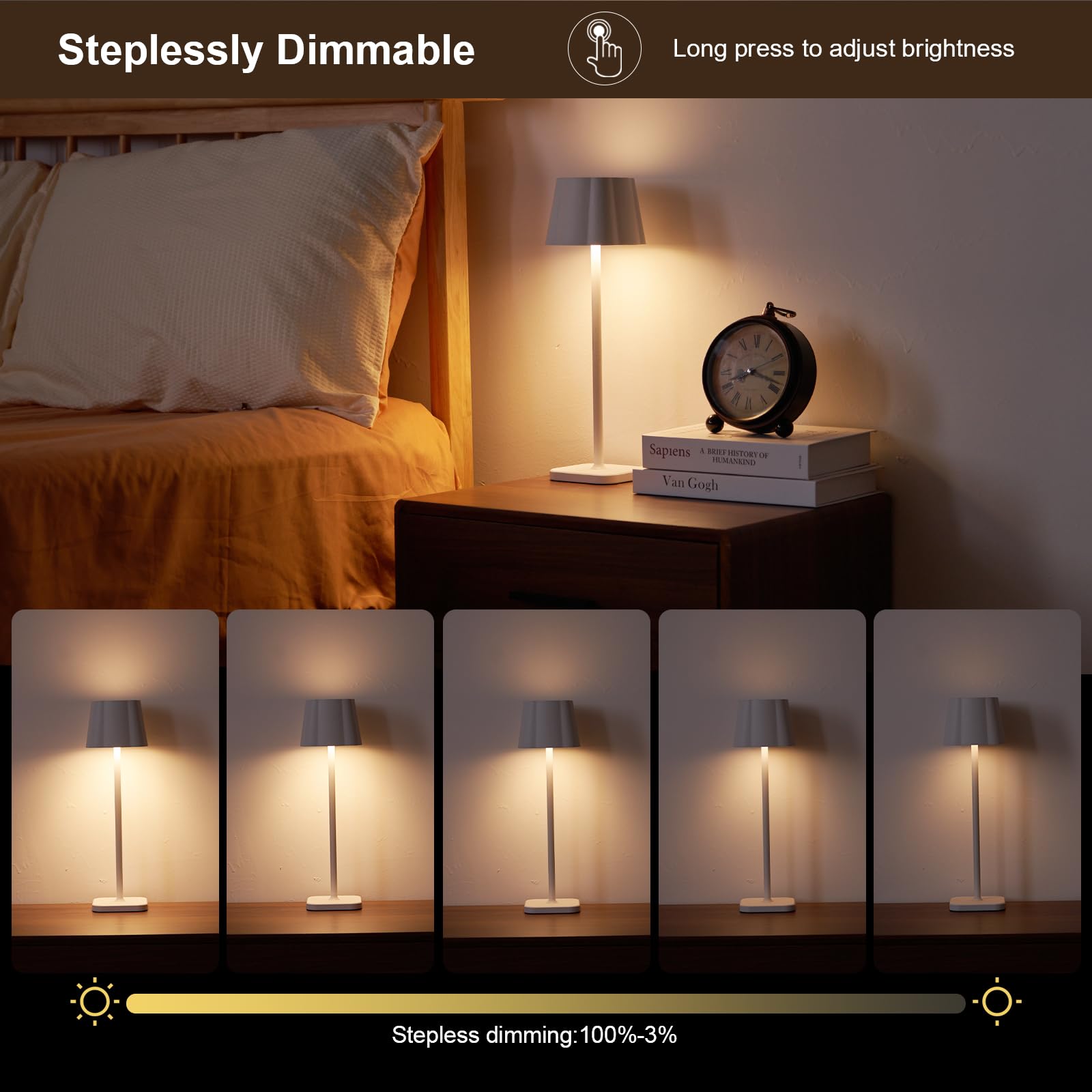 Snapklik.com : UMEXUS IP54 Waterproof Outdoor Cordless Table Lamp ...