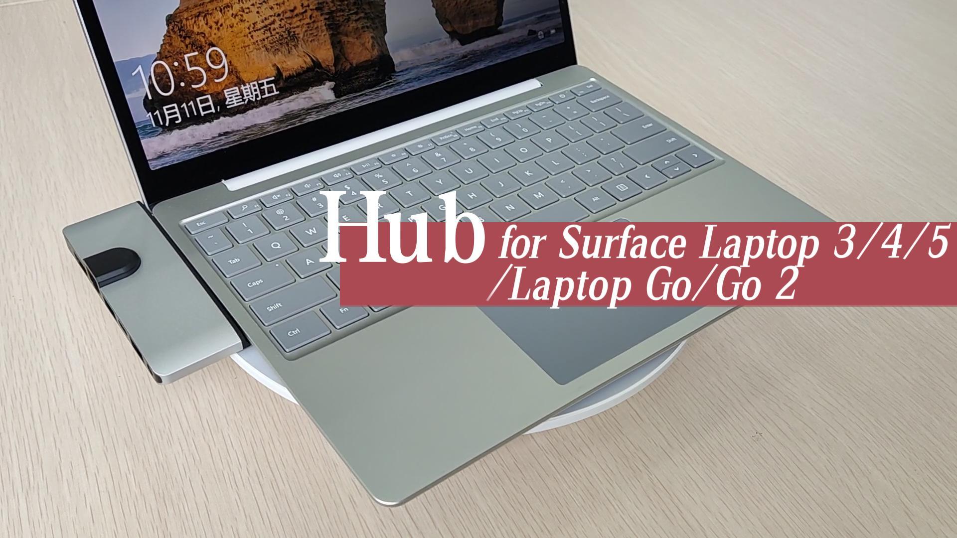 Watch Surface Laptop 5/4/3/Laptop Go 2 Docking Station on Amazon Live