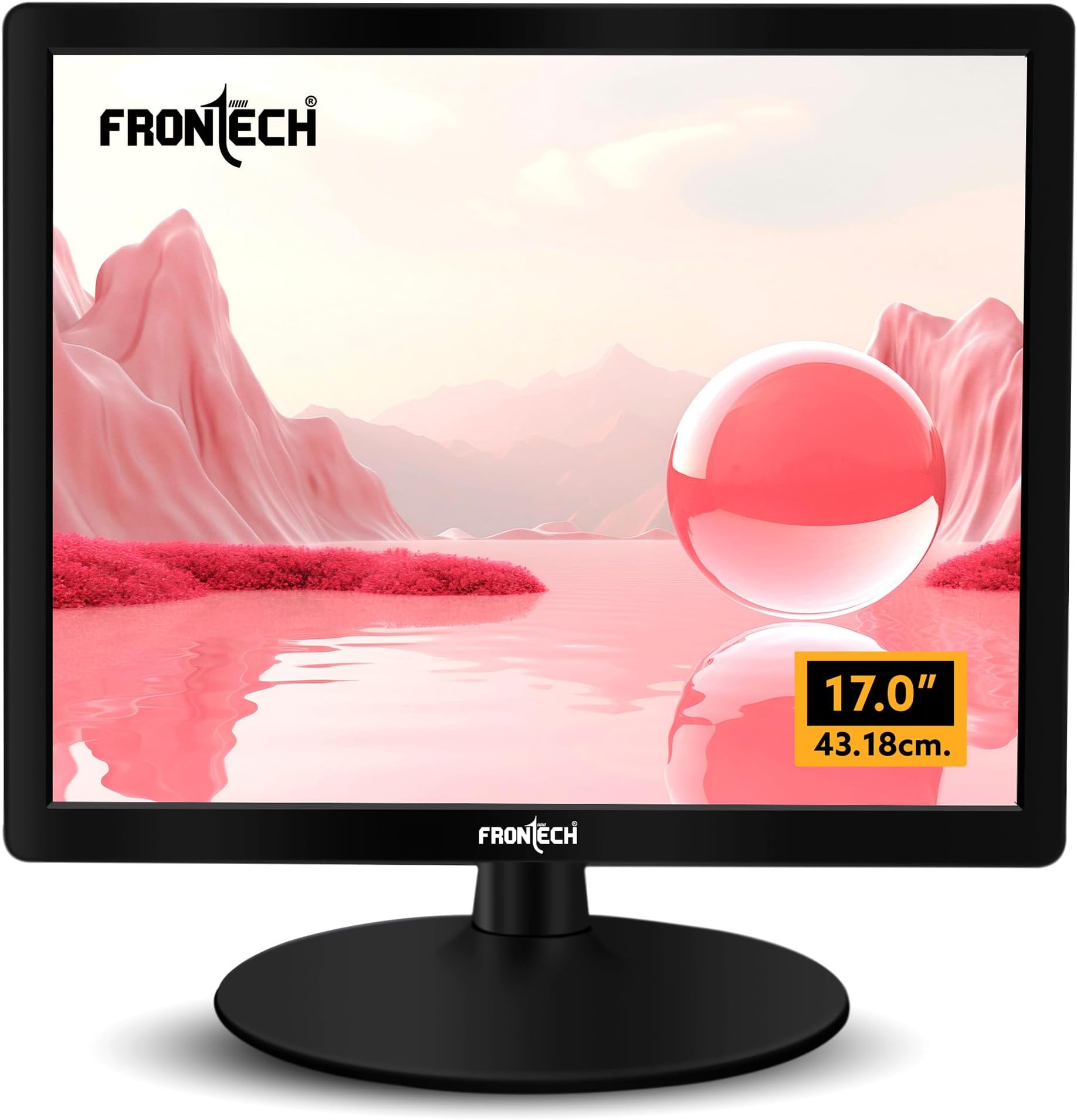 FRONTECH 17 Inch HD LED Monitor | Refresh Rate 60 Hz,1028 x 1024 Pixels ...