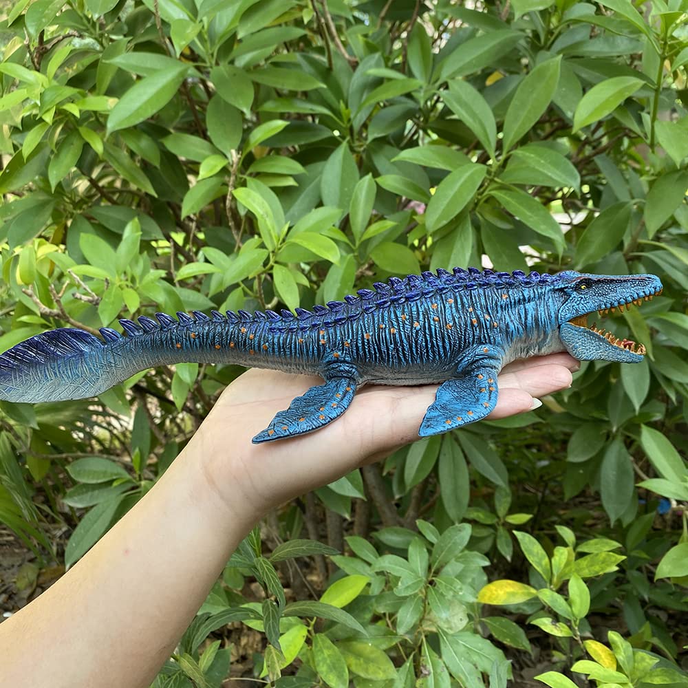 EOIVSH Large Mosasaurus Toy 13.4", Realistic Deep Sea Monster ...