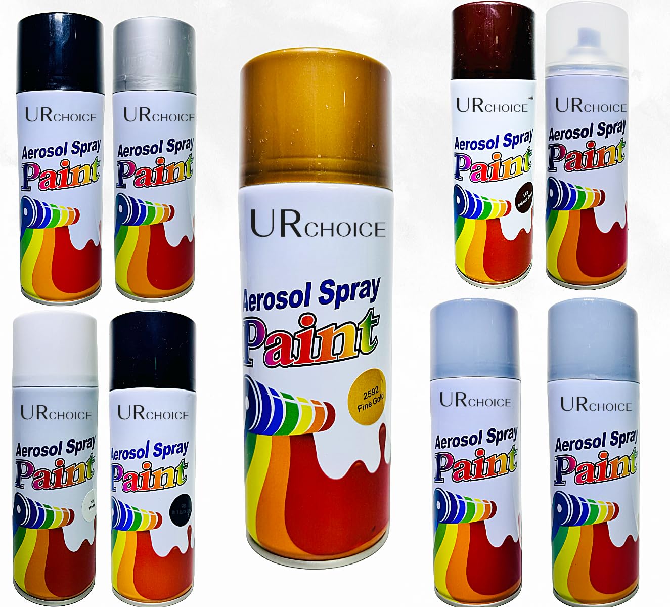 UR CHOICE Fantastic Finish All-Purpose Interior Exterior Household ...