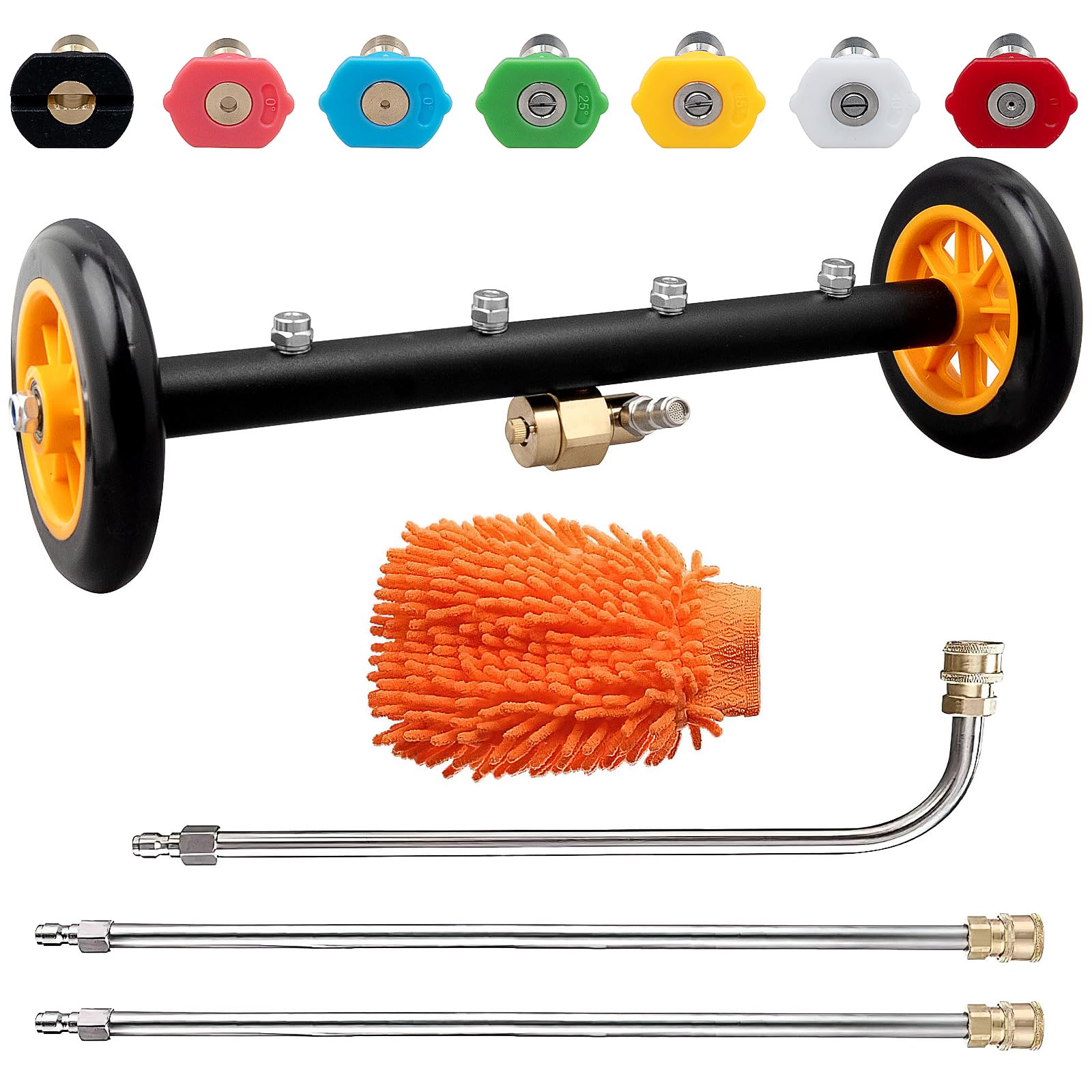 Tesion Dual-Function Undercarriage Pressure Washer, 16 Inch Surface ...