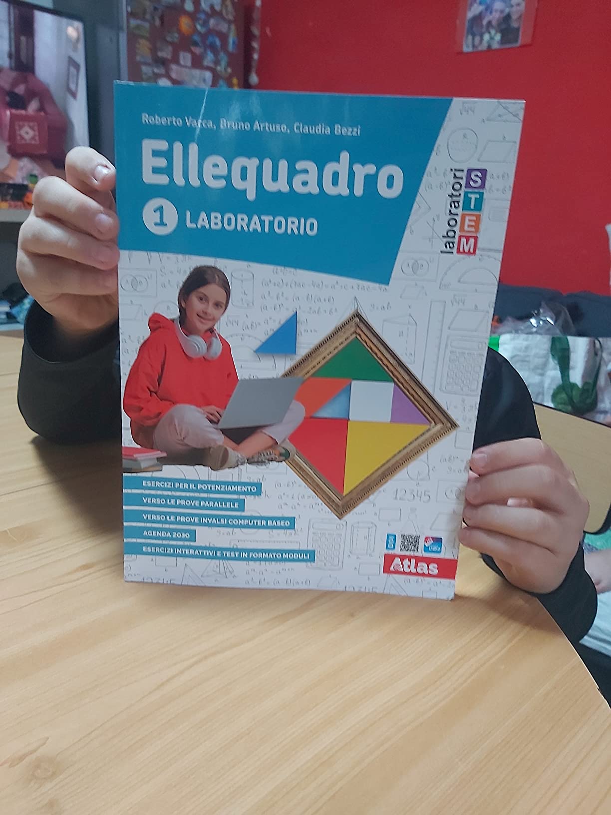 Ellequadro. Con Aritmetica, Geometria, Laboratorio. Per la Scuola media ...