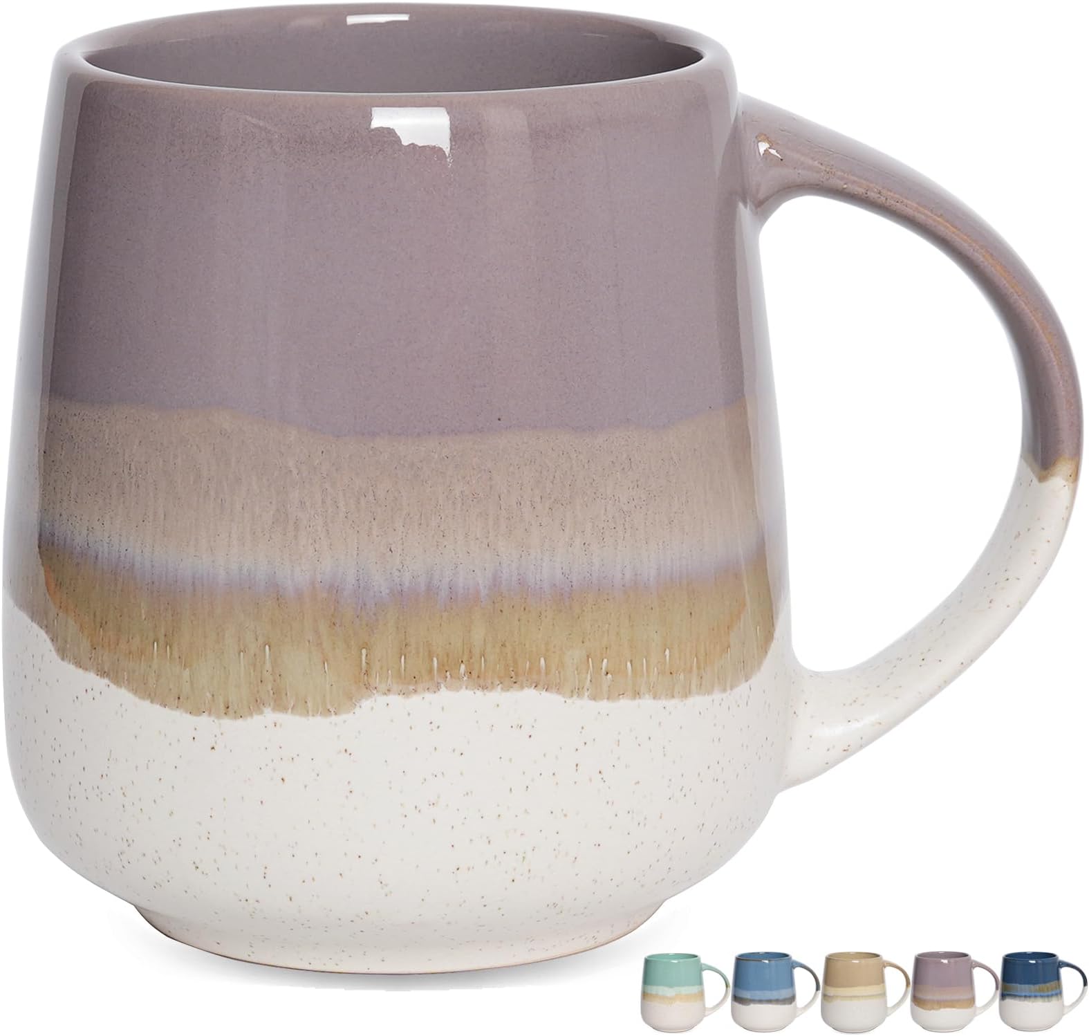 Amazon.com: Bosmarlin Extra Large Ceramic Coffee Mug, 23 Oz, Microwave ...