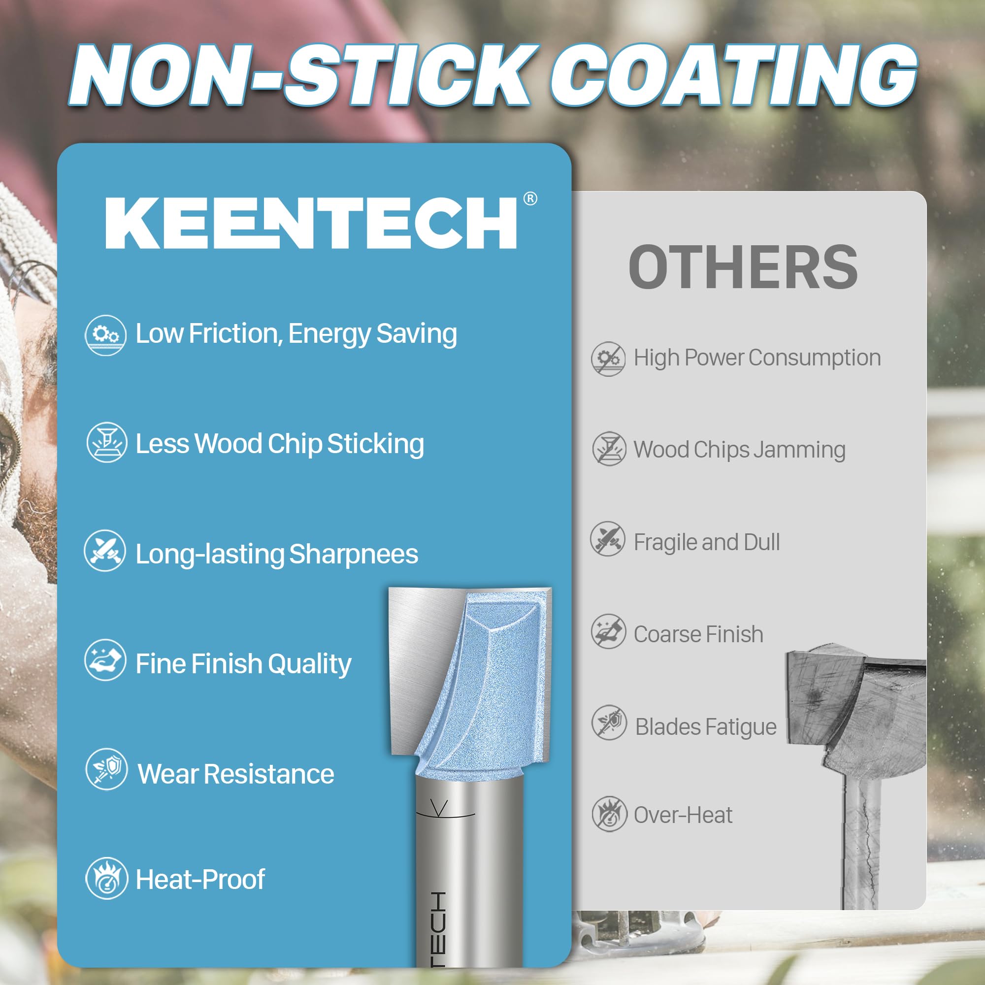 Snapklik.com : Router Bits, 1/2" Shank, Bottom Cleaning Router Bit ...