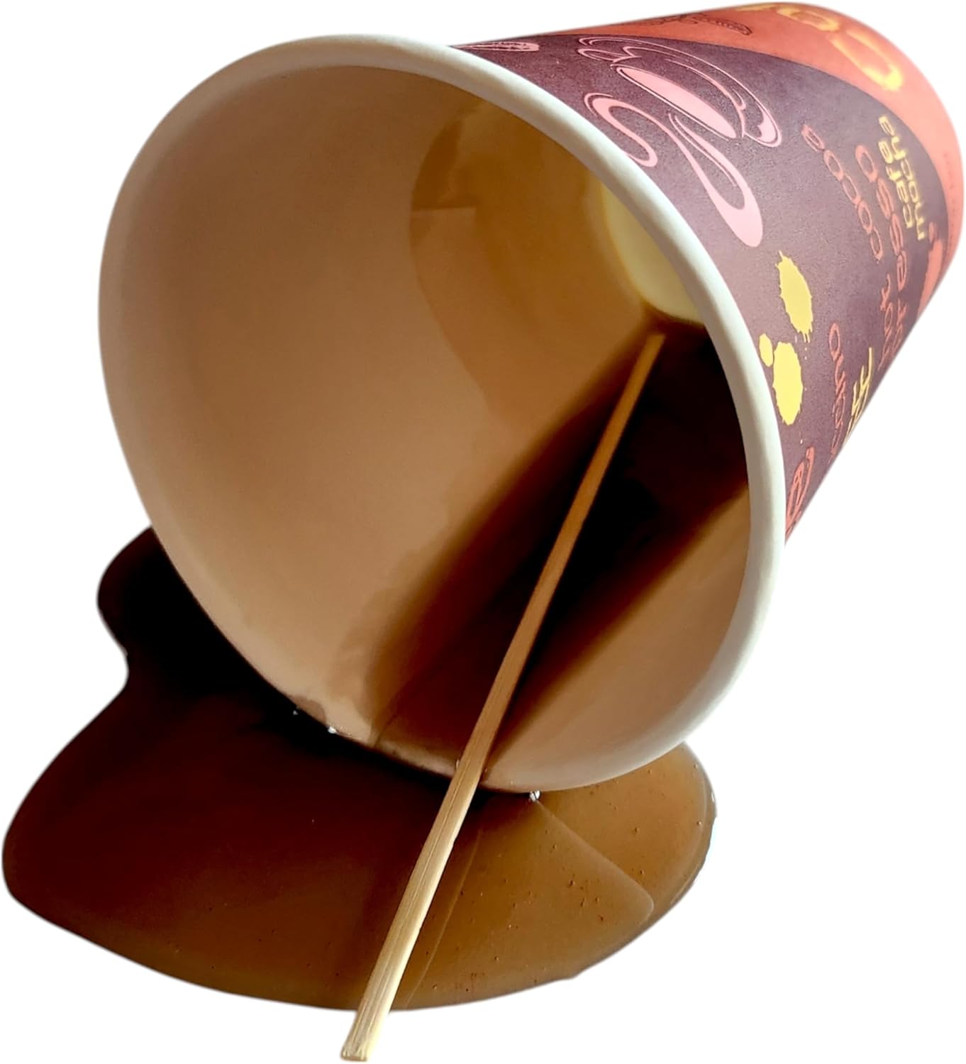 Amazon.com: Dead Head Props Fake Coffee Spill Stain Prank Cup, Novelty ...