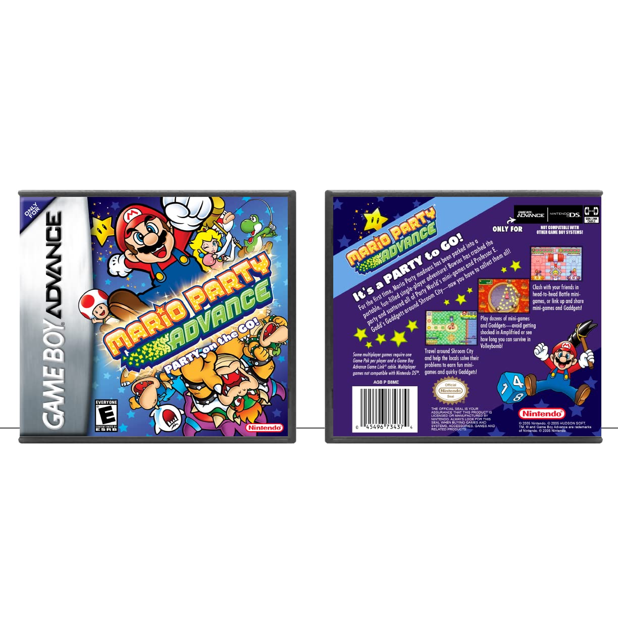 Amazon.com: Mario Party Advance | (GBA) Game Boy Advance - Game Case ...
