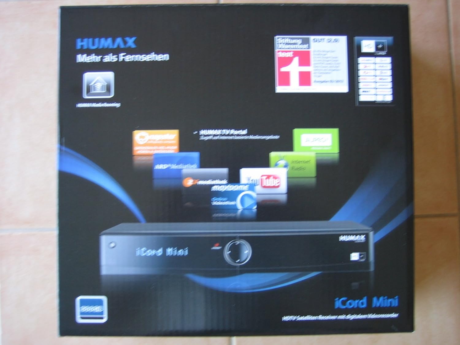 Humax iCord Mini HD+ - Receptor de TV por satélite (Dolby Digital ...