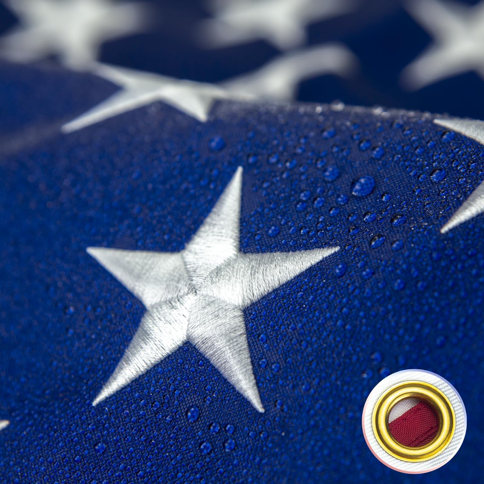 Amazon.com : Large American Flag 10x15 FT for Outdoor or Indoor - Made ...