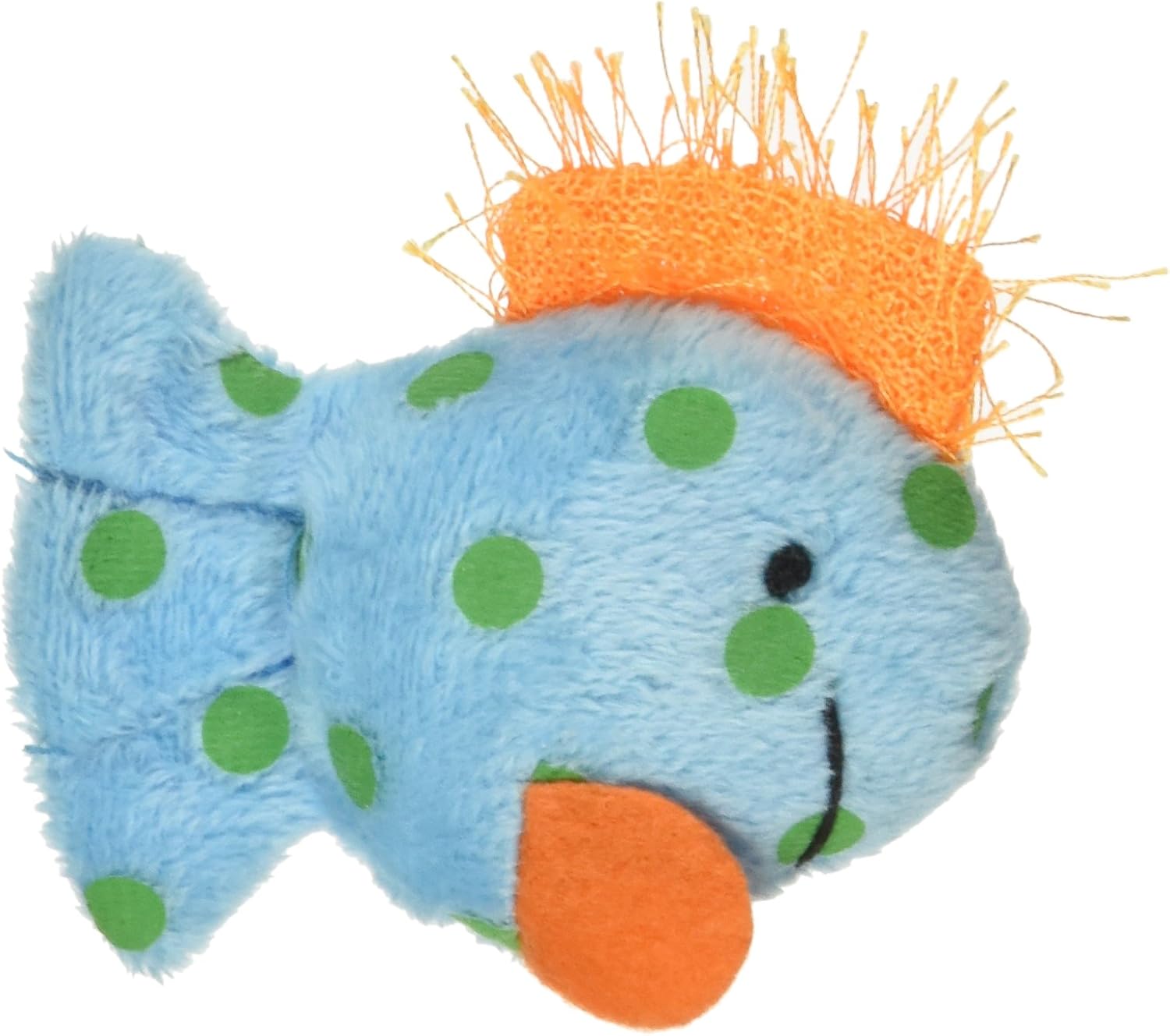 Multipet International Look Who's Talking Cat Toy, Fish, 1-1/4-Inch ...