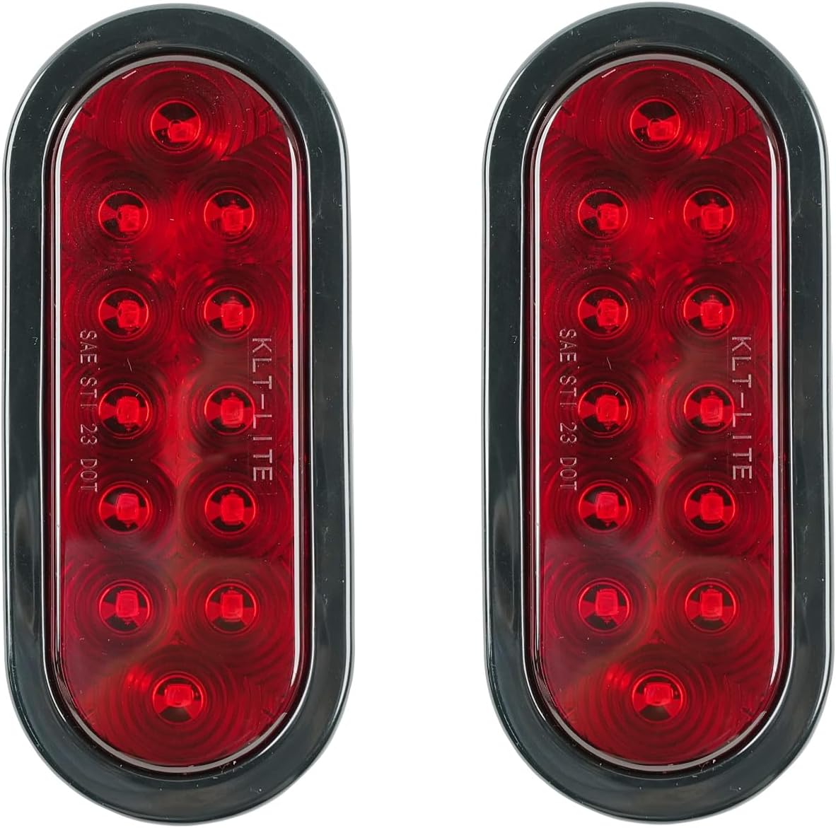 Amazon.com: Truck-Lite 60250R 60 Series Red 26 Diode Rear LED Stop/Turn ...