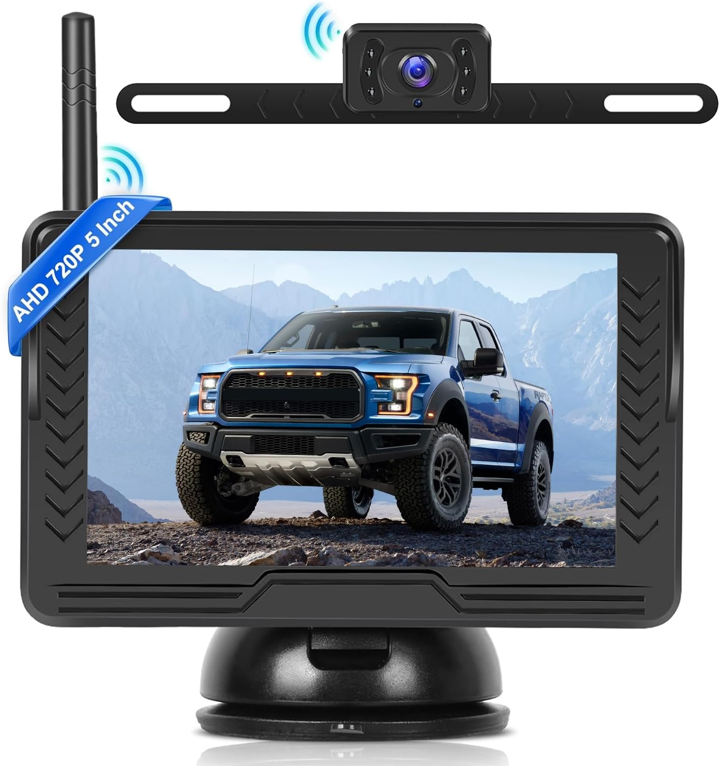 Amazon.com: Hodozzy Digital Wireless Reversing Camera for Car 5-inch ...