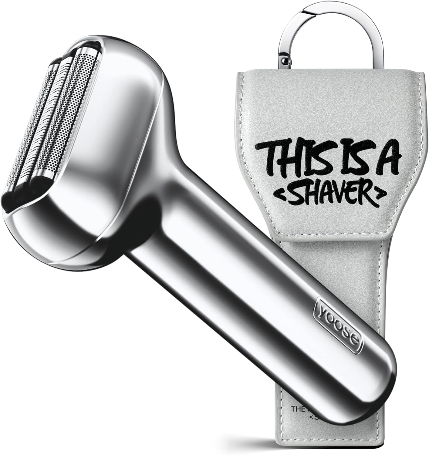 yoose Mini Foil Electric Shaver for Men, Cordless, Dry Shave, 2 Speeds ...