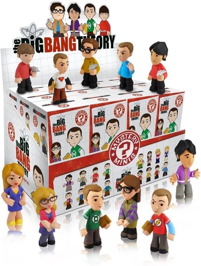 Amazon.com: Funko Big Bang Theory PDQ Mystery Minis Display, 24-Piece ...