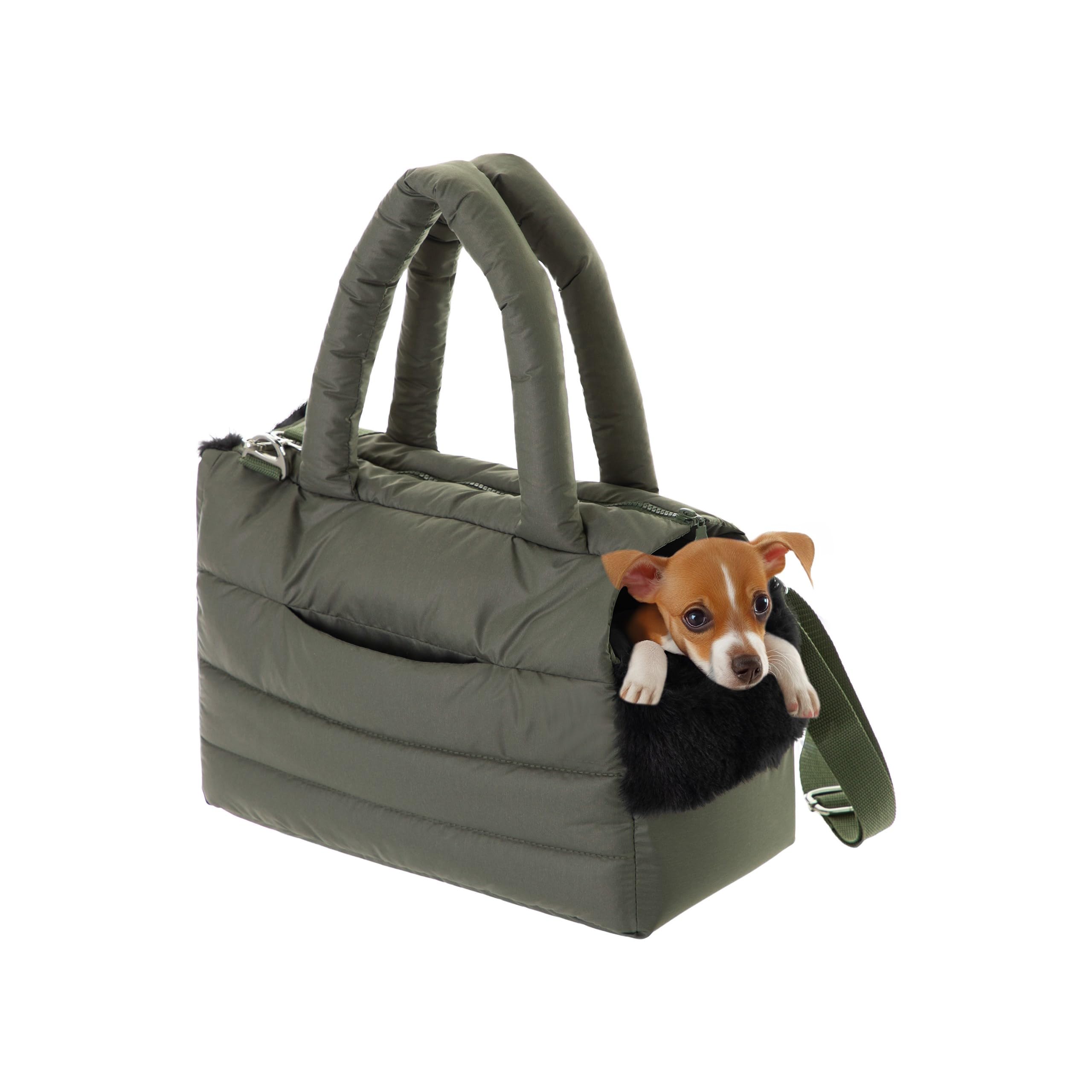 Hundetasche, Welpentasche - Tragetasche für kleinen und mittleren Hund ...