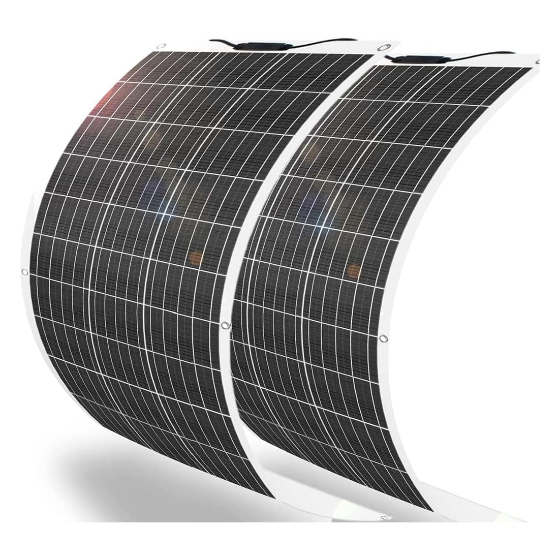 400W Flexible Solar Panel 2 * 200W 24V/12V Monocrystalline Bendable ...