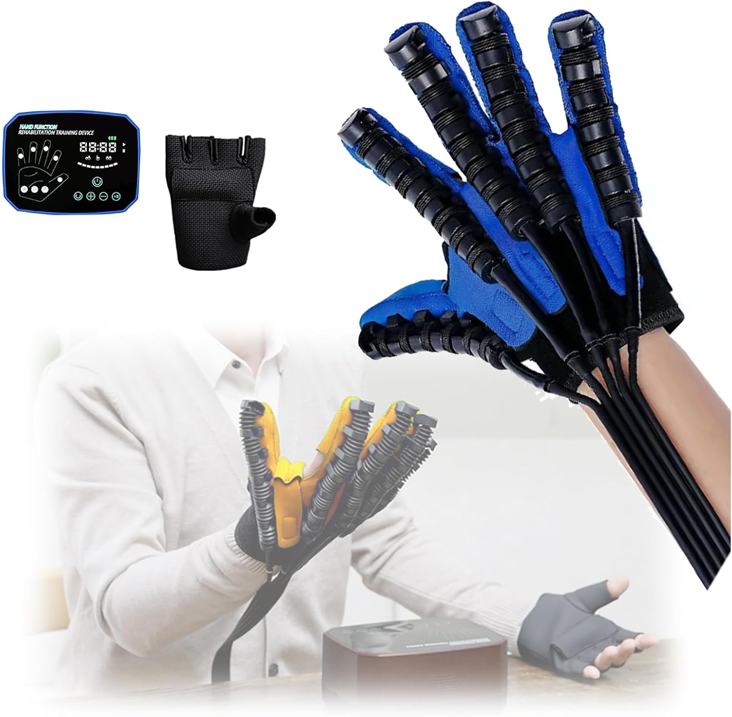 Amazon.com: Premium Rehabilitation Robot Gloves Upgrades Hand Stroke ...