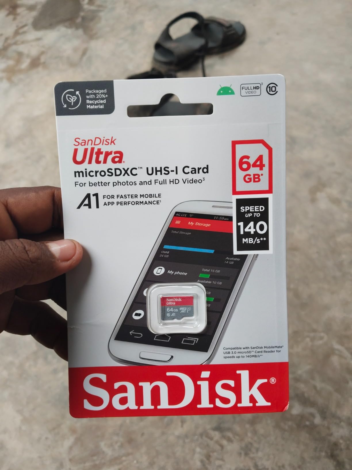 SanDisk Ultra microSD UHS-I Card 32GB, 120MB/s R - Buy SanDisk Ultra ...