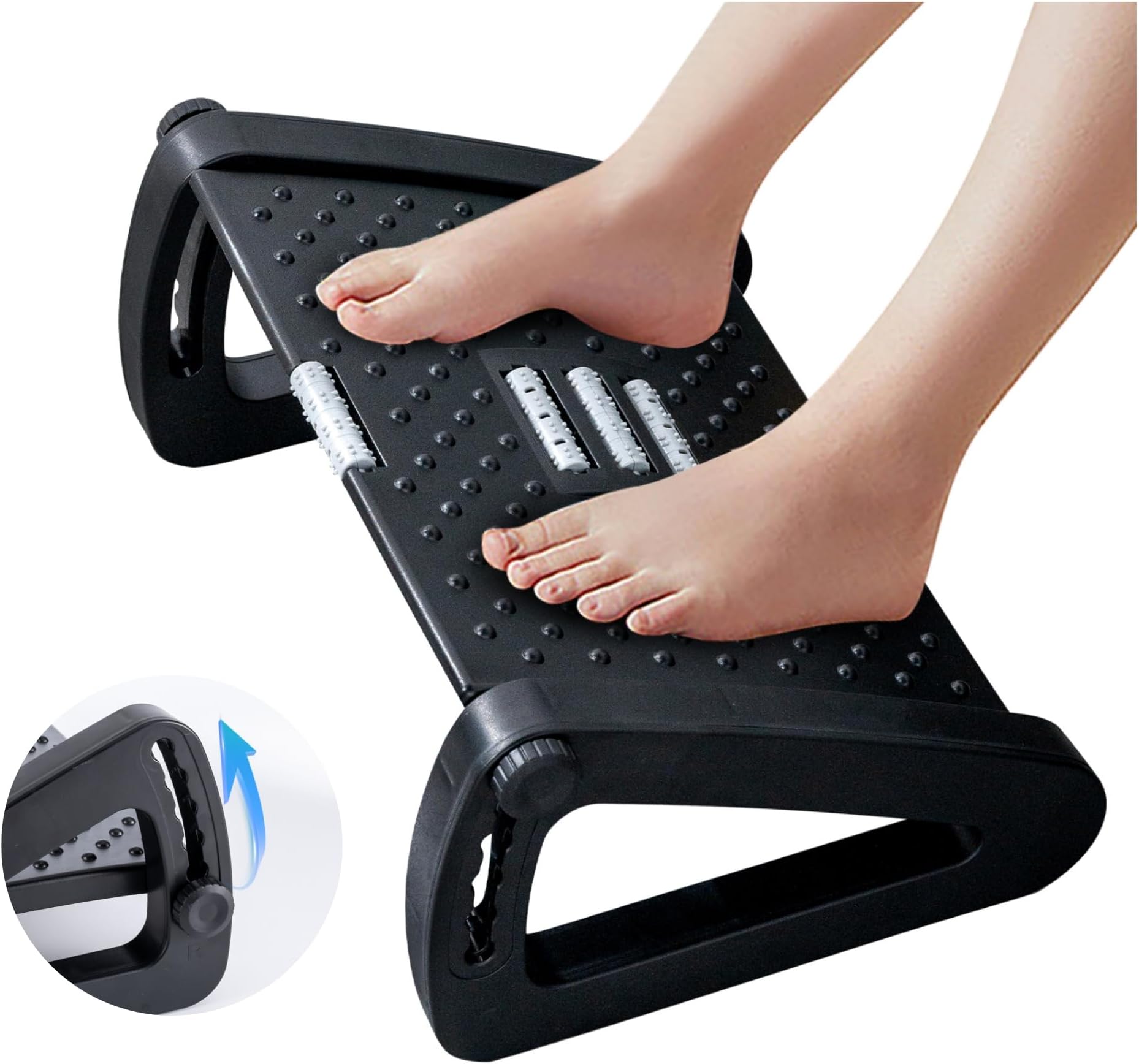 Amazon.com: TALSTILA Foot Rest for Under Desk at Work, Footrest with ...