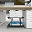 Natwind 2 Tier Laser Printer Stand 24x20x15 Large Printer Table ...