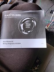 Amazon.com: EASYGUARD EC004 Smart RFID Push Engine Start Button kit & Keyless Go System Upgrade ...
