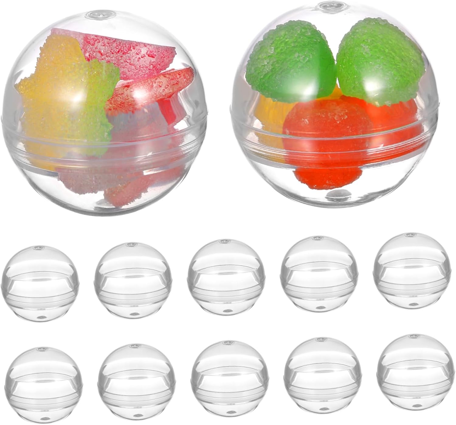 Amazon.com: BESPORTBLE 100 Pcs Vending Machine Capsules, Gumball ...