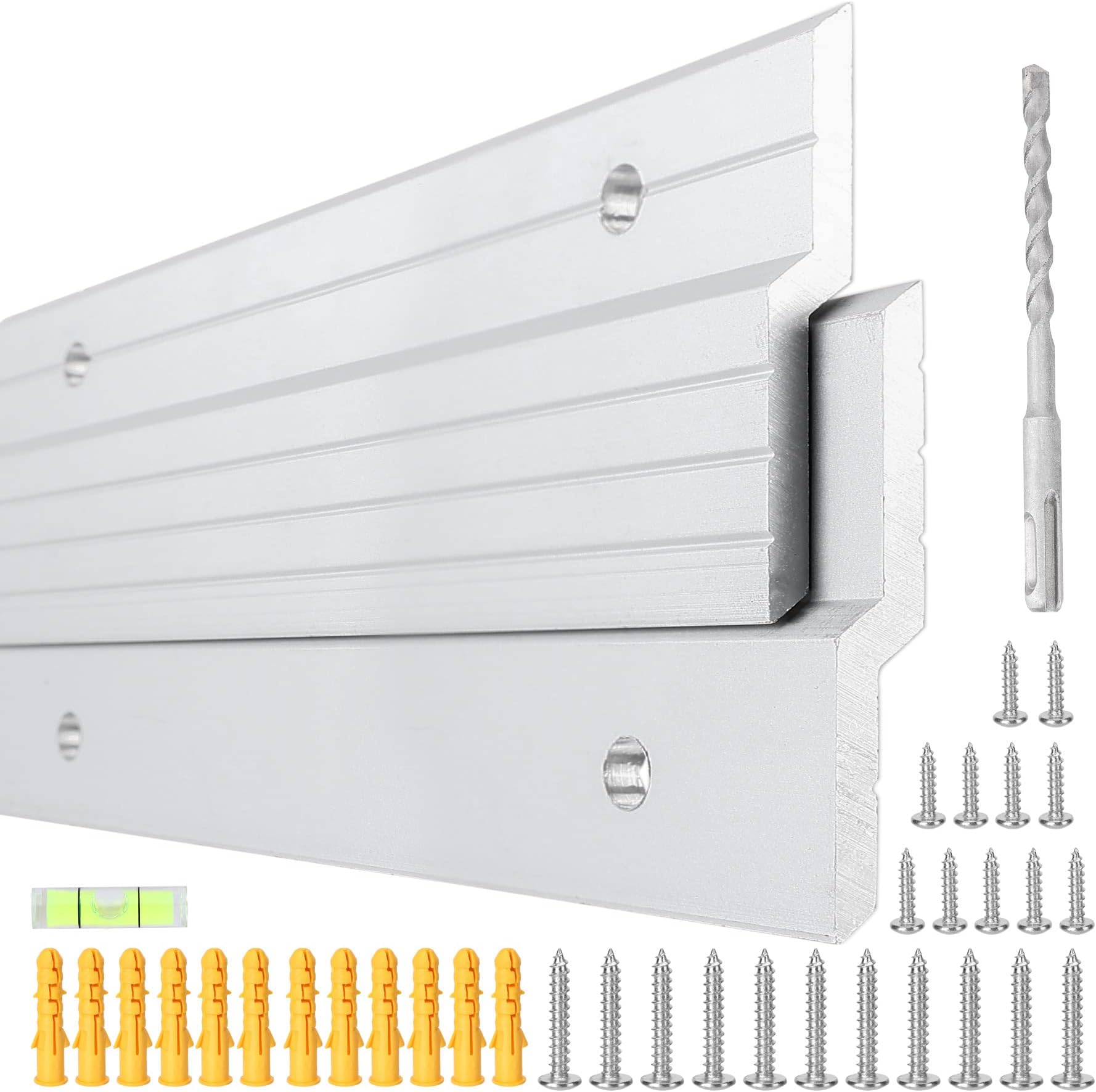 Hangman Z-Hanger Heavy Duty Mirror, Picture and Panel Hanger -Aluminum ...