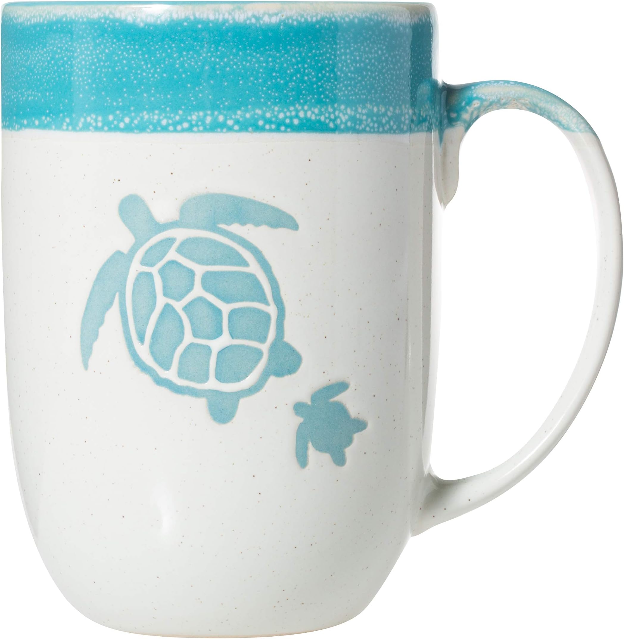 Amazon.com | Cape Shore 16 Ounce Stoneware Partial Glaze Pottery Mug ...