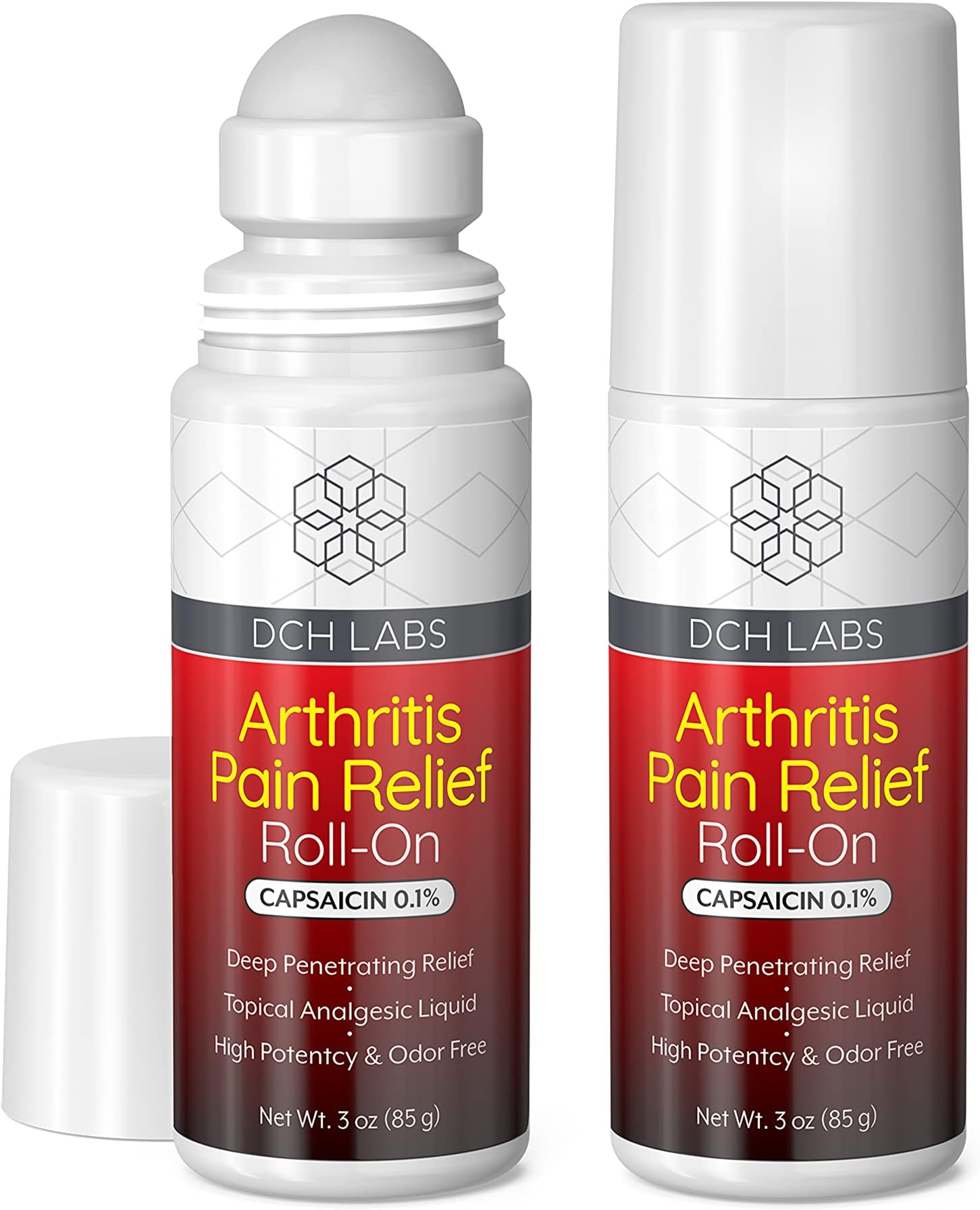 Amazon.com: DCH Labs Warming Arthritis Pain Relief Roll-on, Deep ...