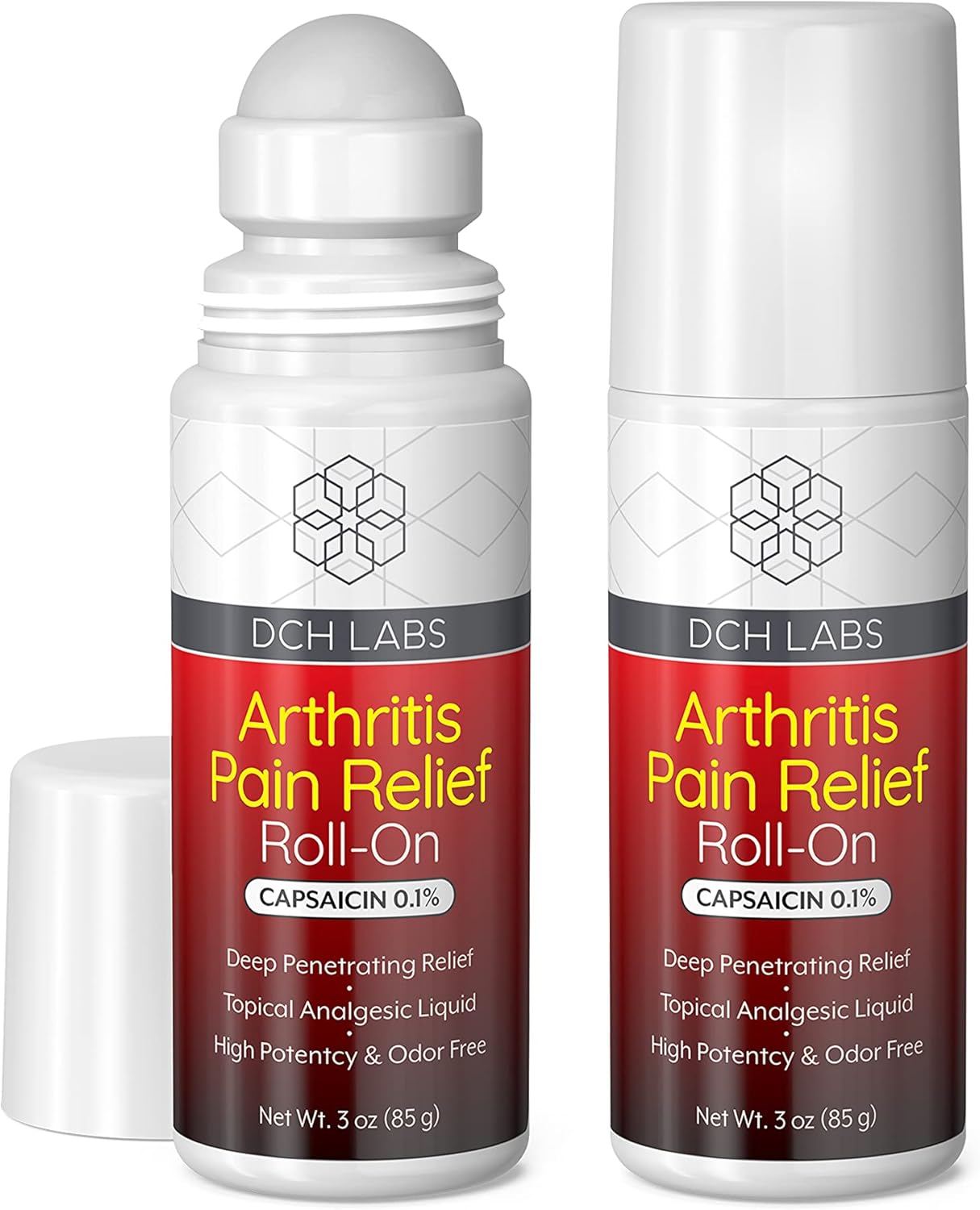 Amazon.com: DCH Labs Warming Arthritis Pain Relief Roll-on, Deep ...